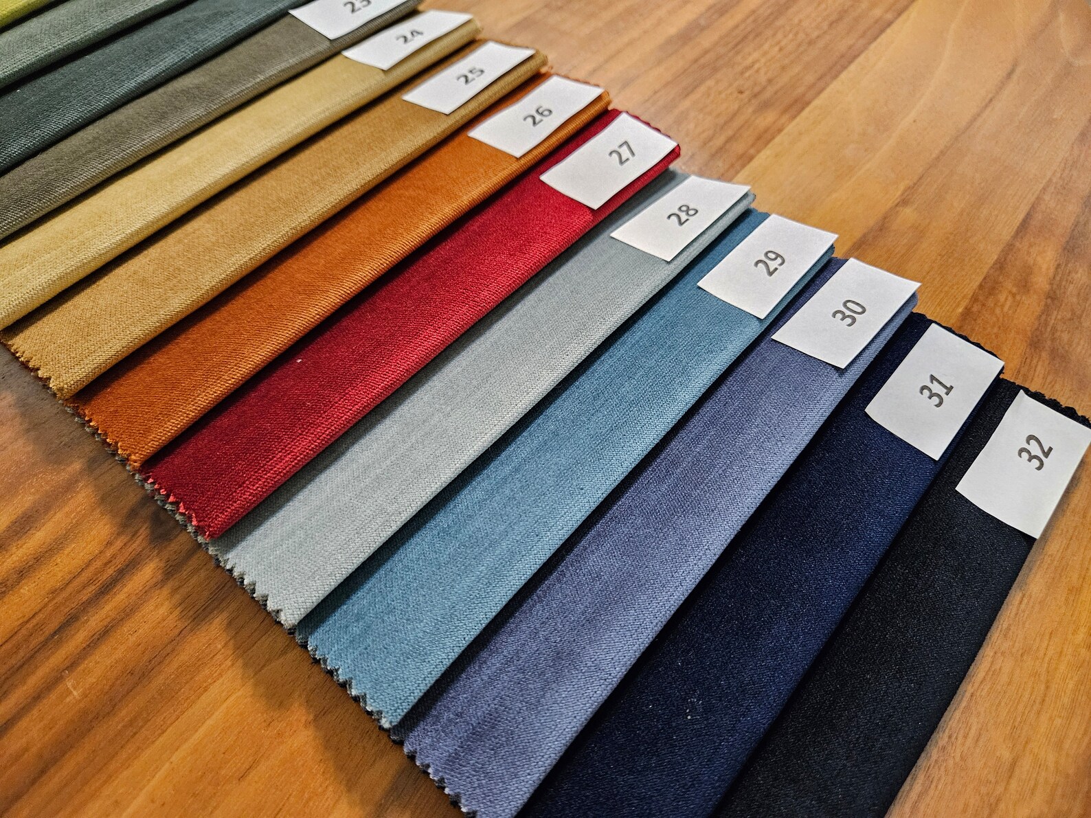 Luxury Matte Velvet Fabric, 32 Colors, by the Yard, Fabric per Yard ...