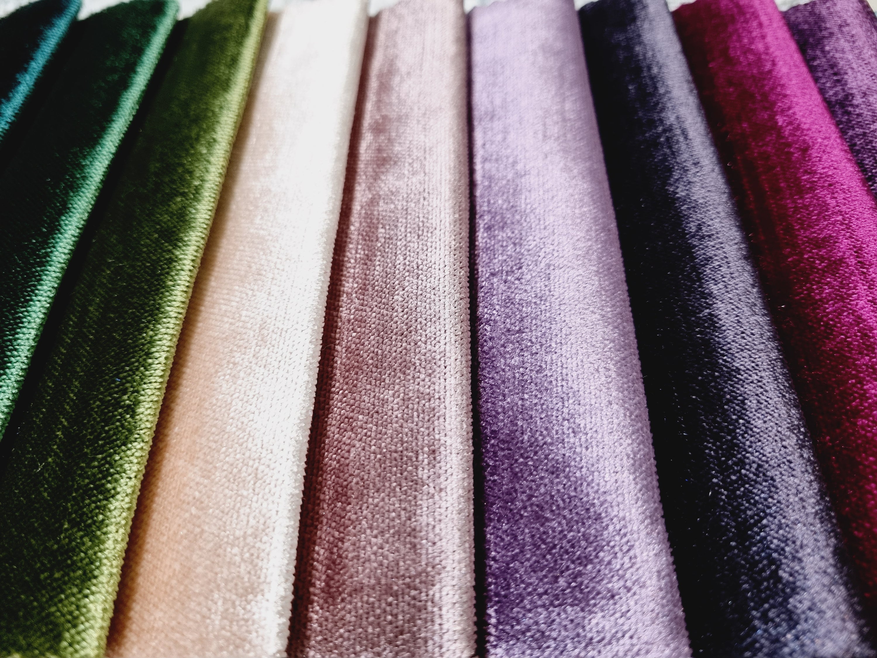 Luxury Silk Velvet Fabric 32 Colors by the Yard Fabric per - Etsy