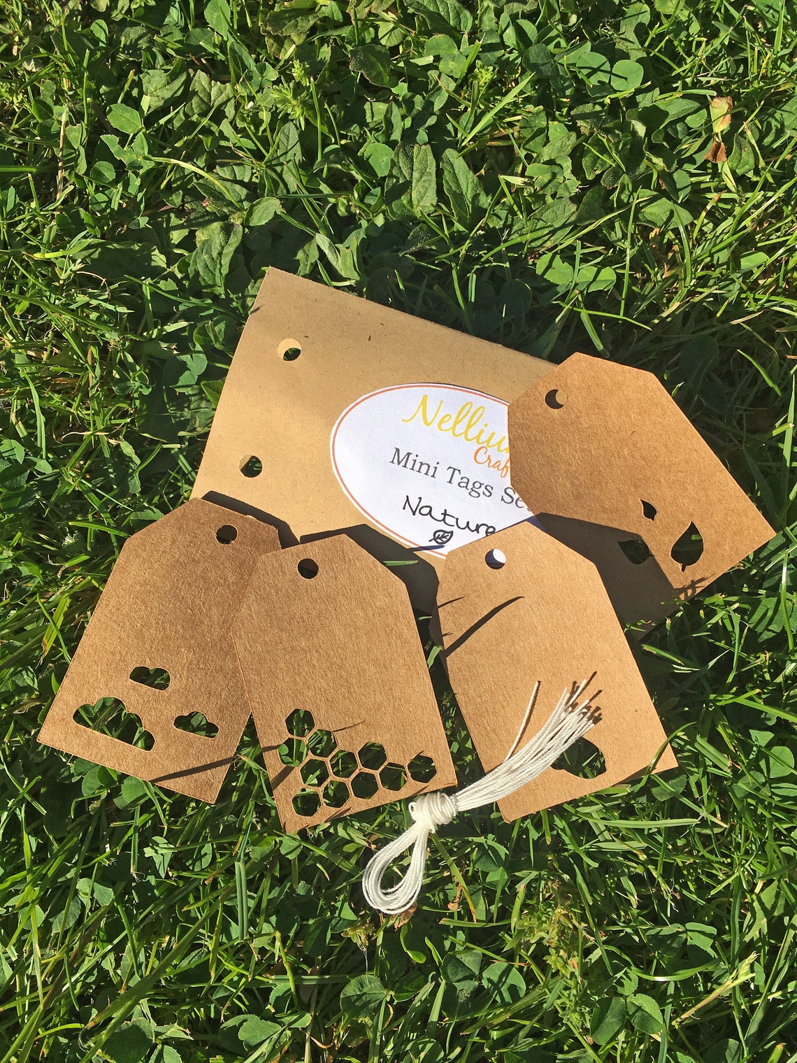 Nature Themed Mini Gift Tags 12 Tag Set | Etsy