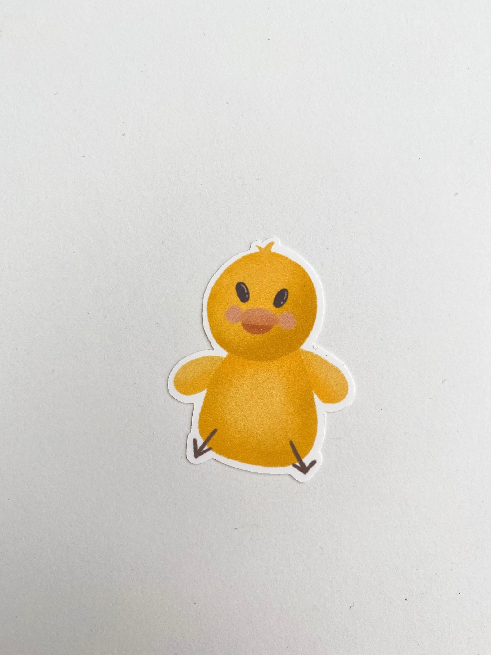 Little Chicky Sticker Set 4 Chicken Easter Chicks Cute Matte Vinyl ...