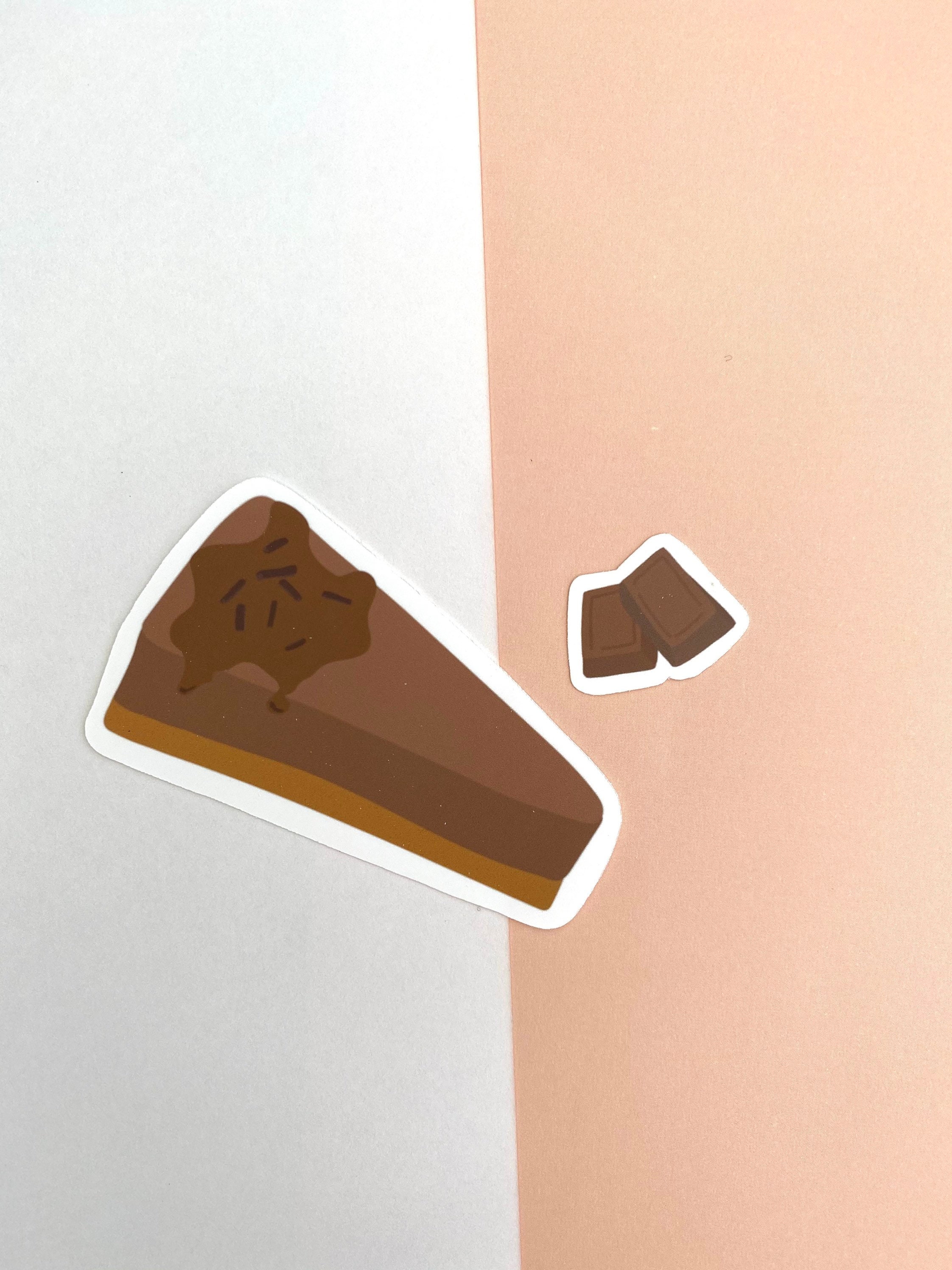 Cheesecake Sticker Set Matte Vinyl 8 Piece Sticker Set - Etsy