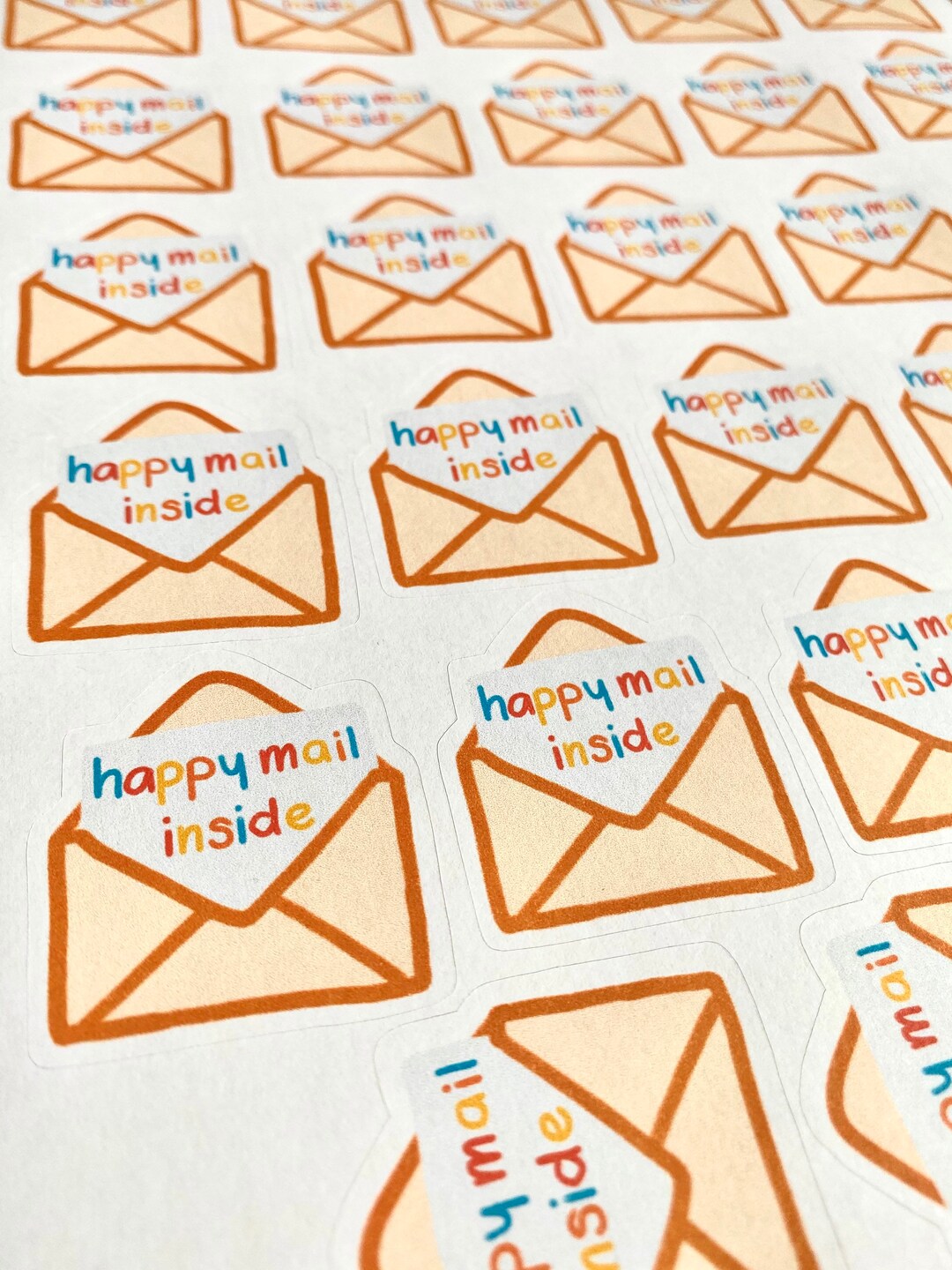 Happy Mail Bulk Sticker Sheet Wholesale Small Business Stickers - Etsy UK