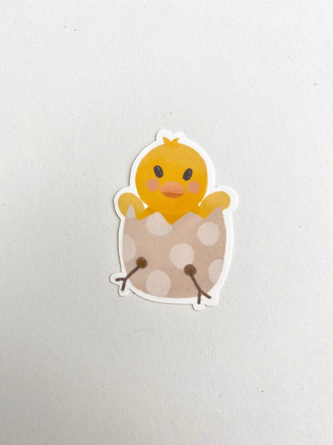 Little Chicky Sticker Set 4 Chicken Easter Chicks Cute Matte - Etsy