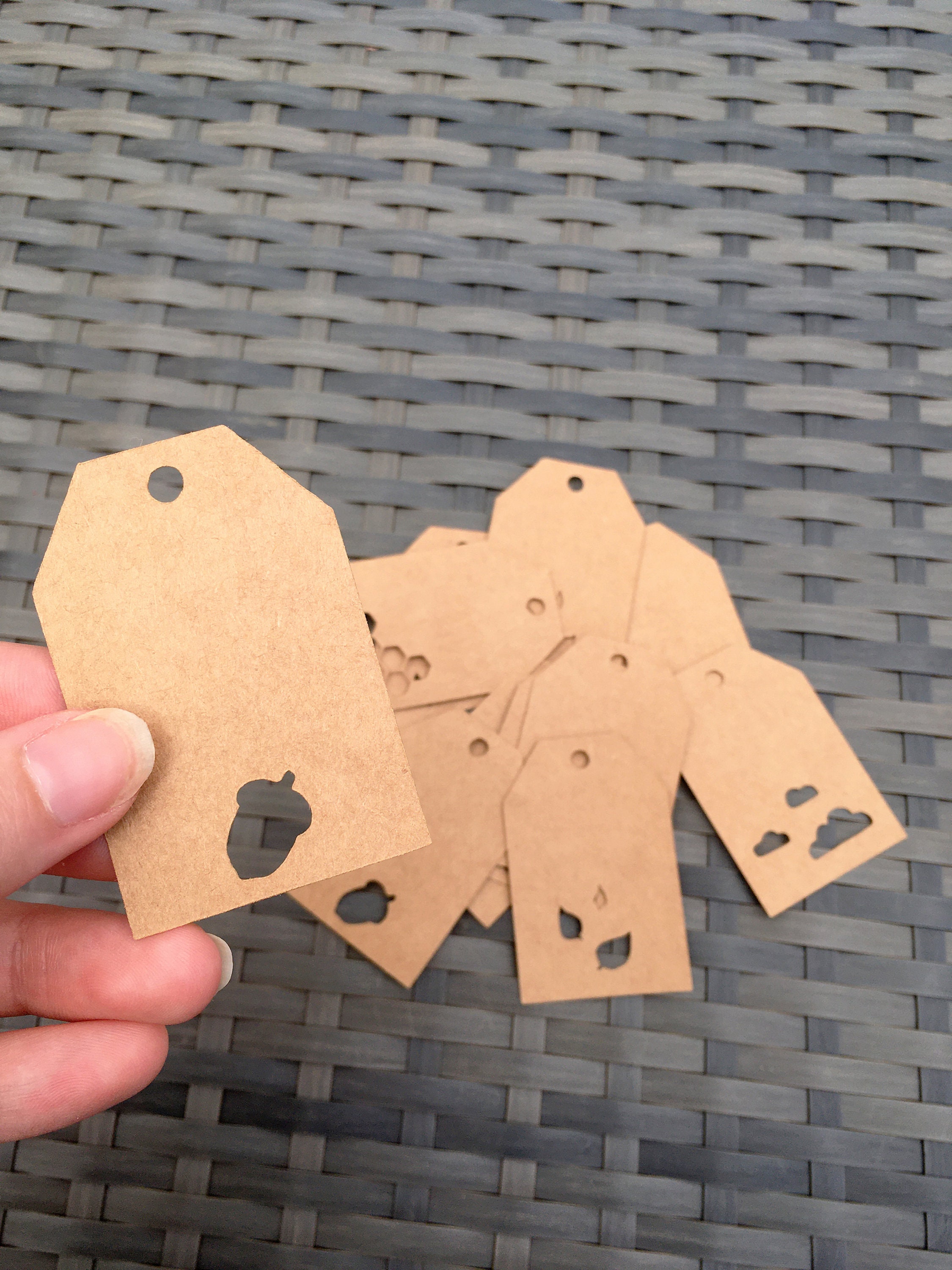 Nature Themed Mini Gift Tags 12 Tag Set - Etsy