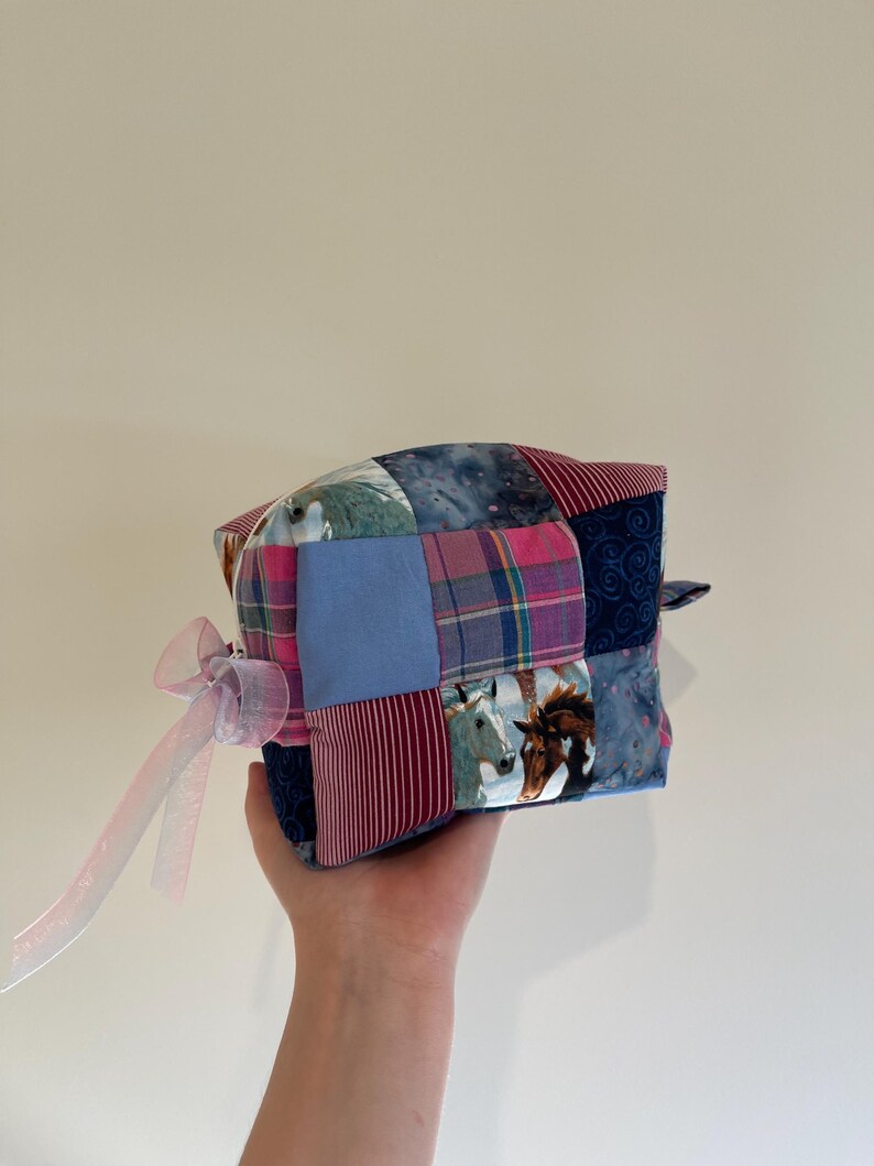 Digital Download Patchwork Box Pouch Sewing Tutorial - Etsy