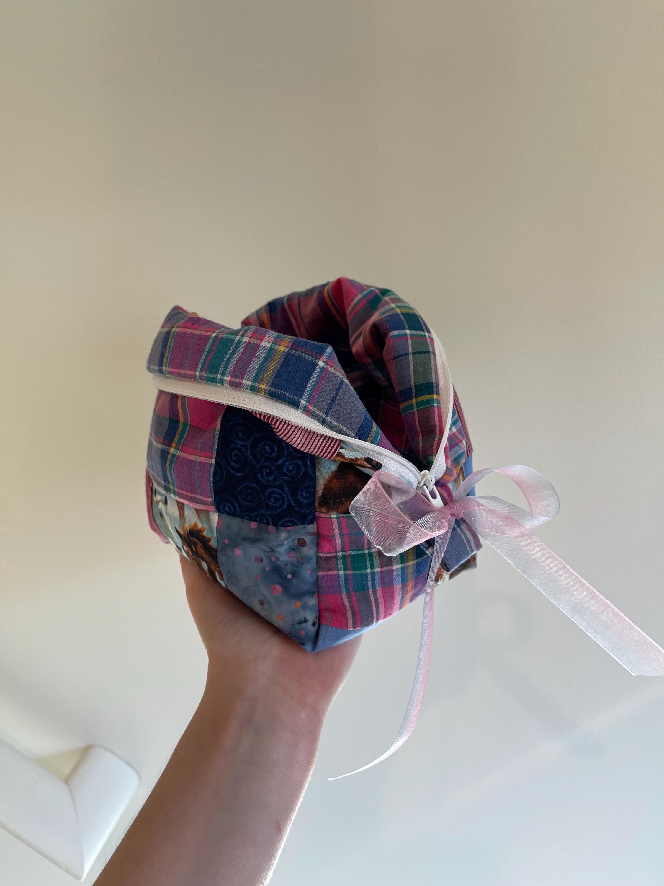 Digital Download Patchwork Box Pouch Sewing Tutorial - Etsy