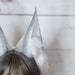 Azur Lane Shinano Cosplay Ears Kitsune Ears in Gray Faux Fur Fox Ears ...