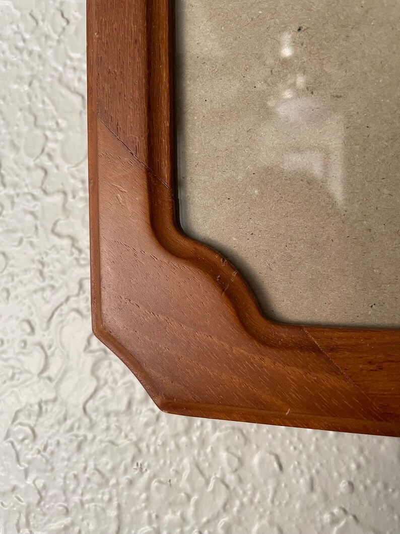 Vintage Fetco Wooden Scalloped Picture Frame 5x7 - Etsy