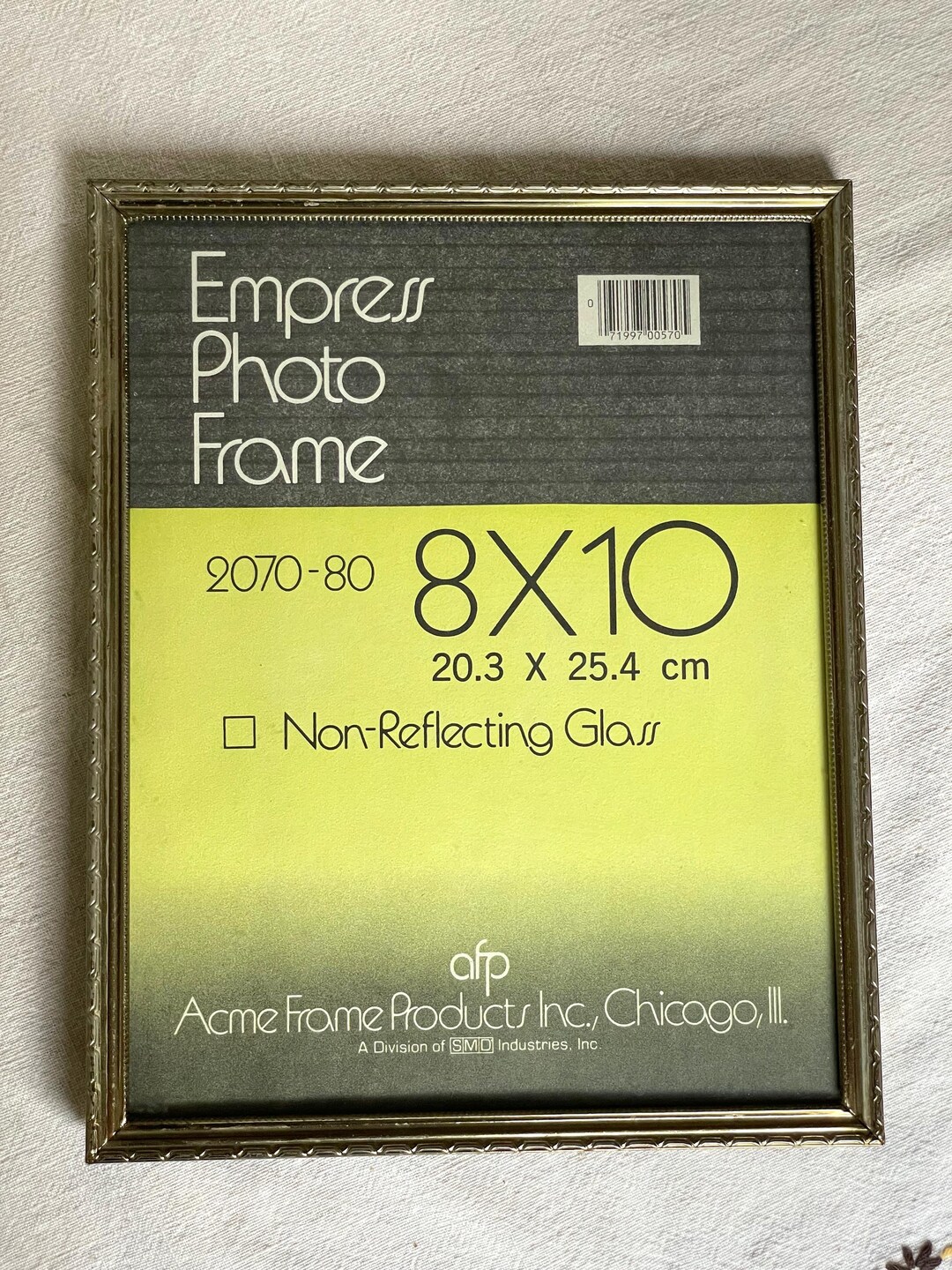 Vintage Gold 8x10 Picture Photo Frame With Anti-glare Glass - Etsy