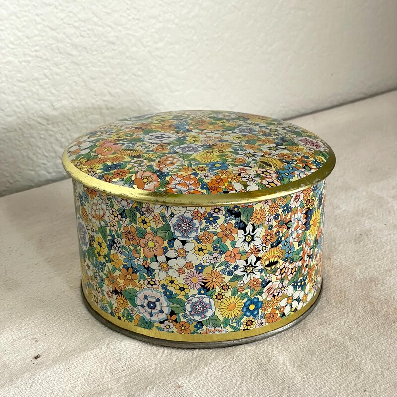 Floral Tins - Etsy UK