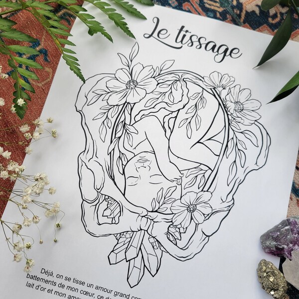 Birth Coloring Page - Etsy