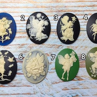 Large Pocket Watch Cameo Base Mould - Etsy