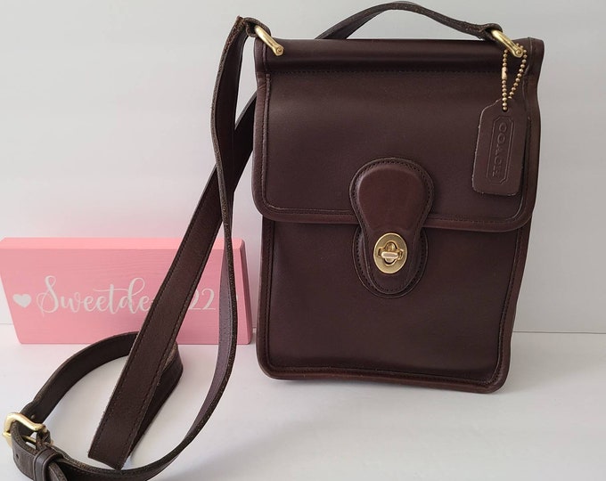 Vintage Coach Mini Safari Tote - Etsy