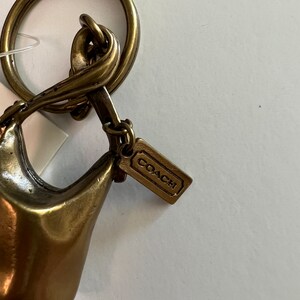 Vintage Coach Duffle Sac Key Fob - Etsy