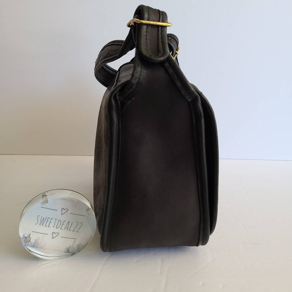 Vintage Coach Original NYC Black Classic Shoulder Bag - Gem Vintage Coach Original NYC Black Classic Shoulder Bag - Gem