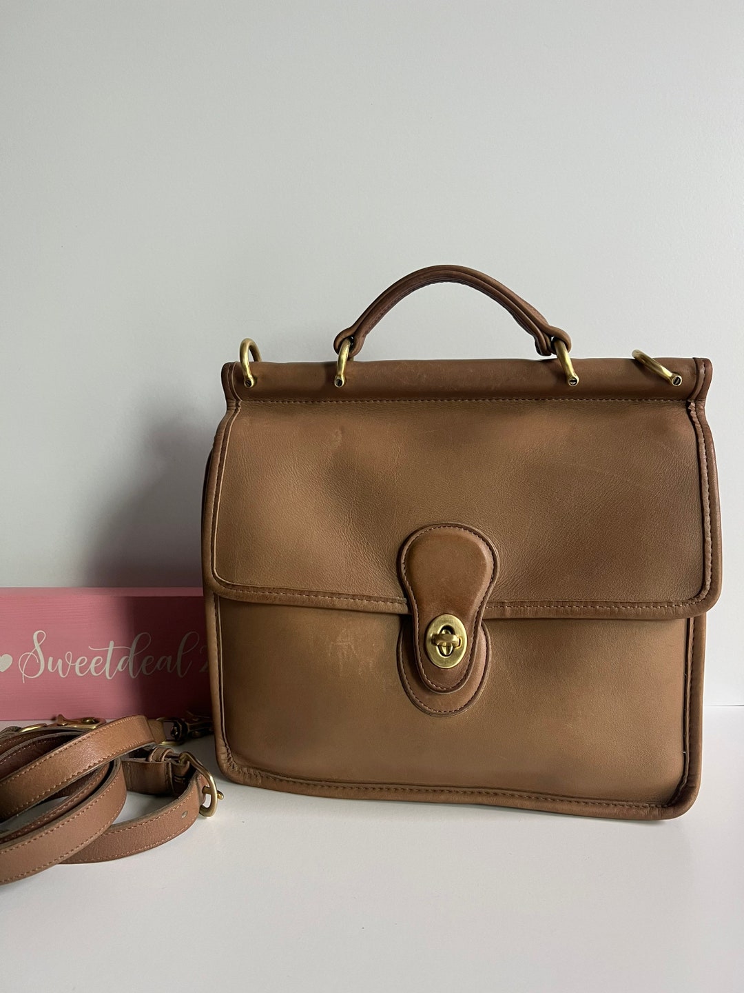 Vintage Coach Top Handle Willis Bag - Etsy