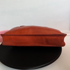 Vintage Coach Rust Slim Handle Clutch Tote - Etsy