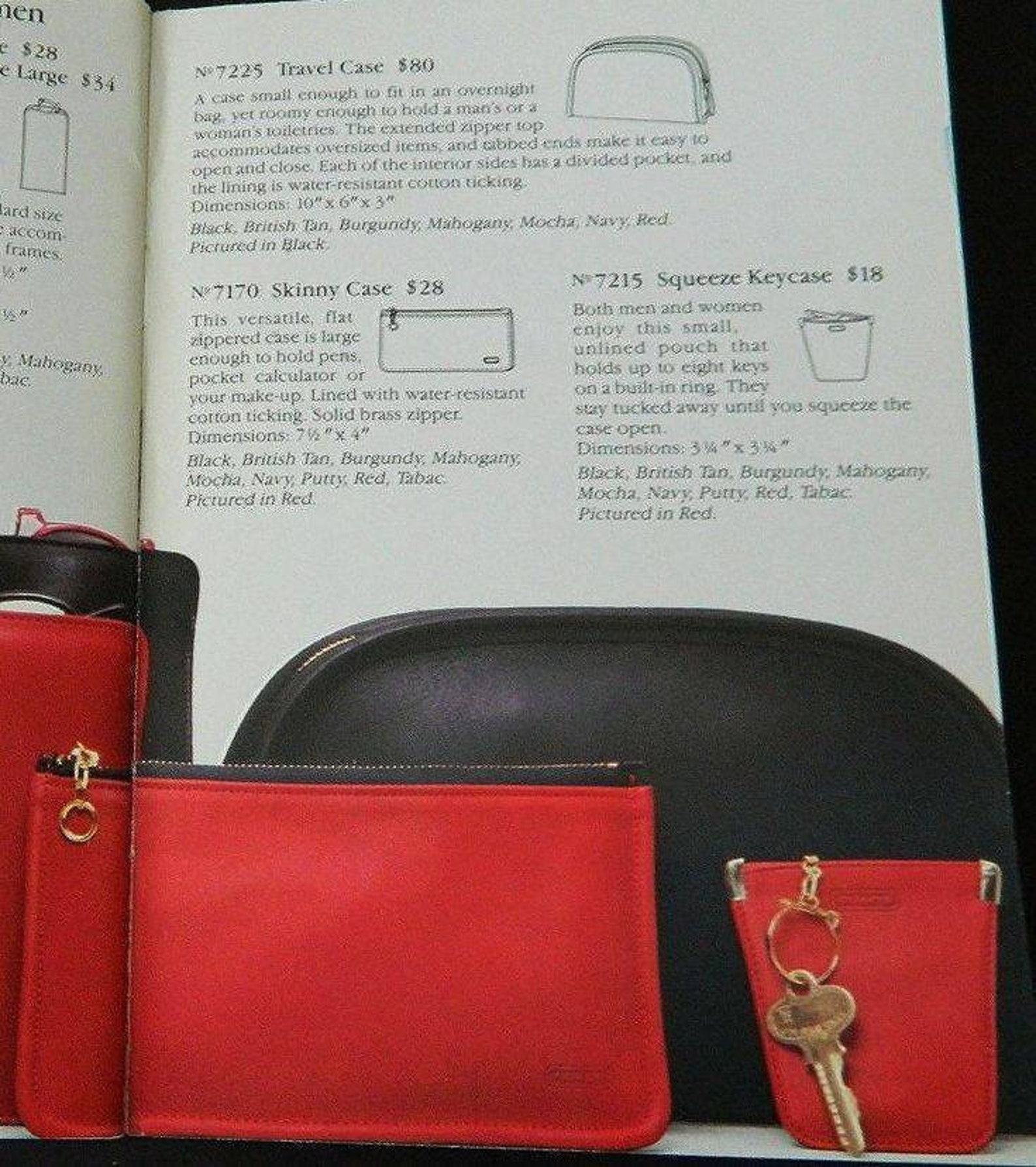 Vintage Coach Black Leather Key Squeeze Case with Original Box | Etsy