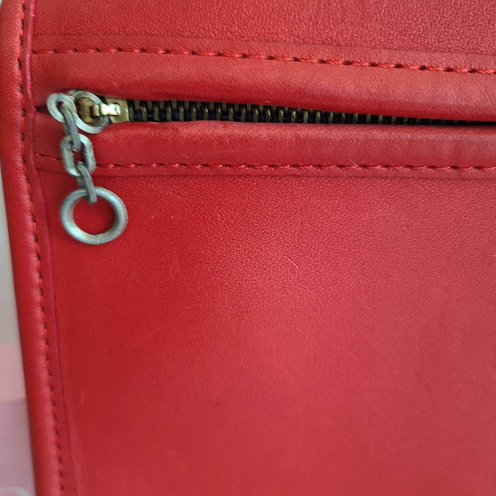 Vintage Coach NYC Red Standard Clutch Wristlet - Etsy