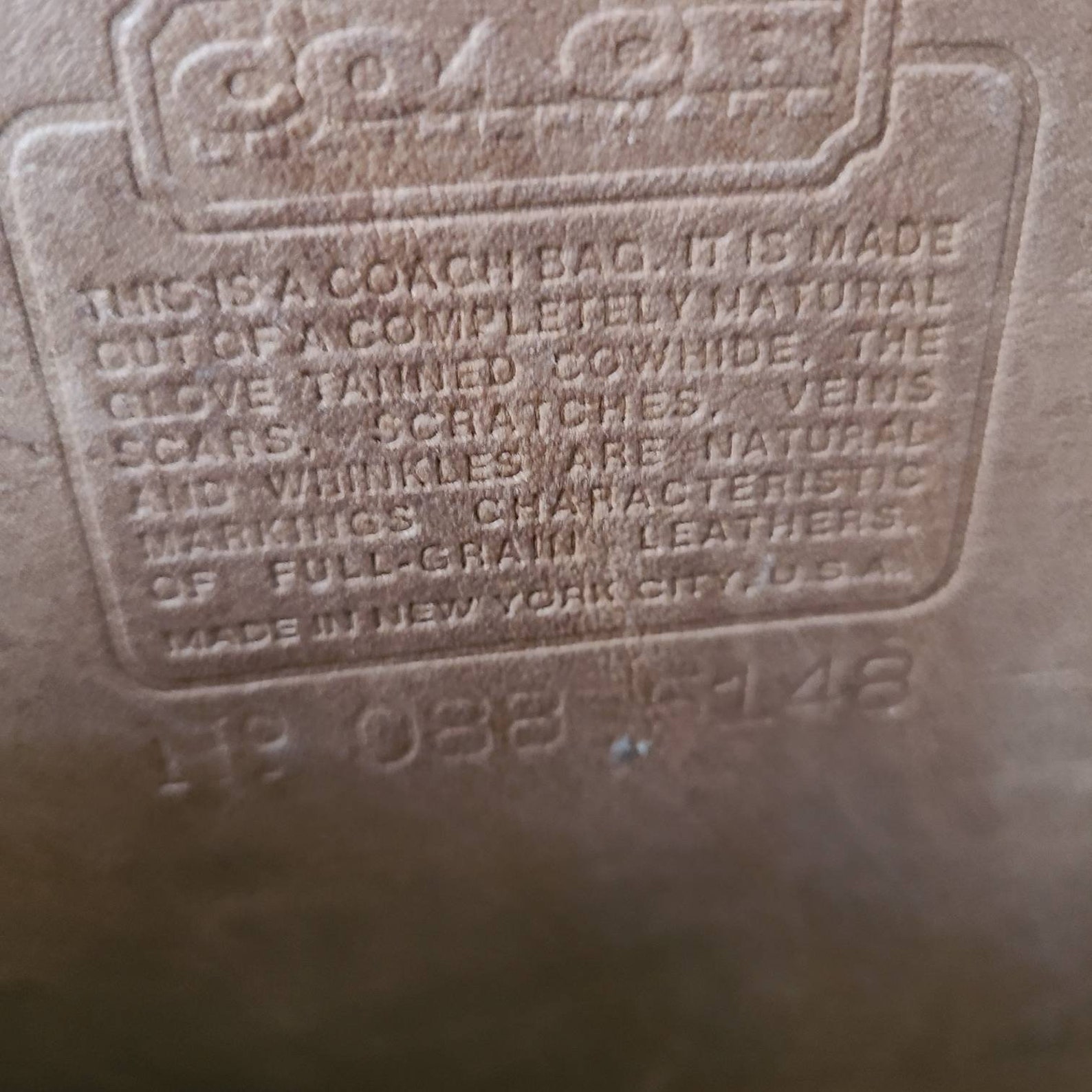 Vintage Coach NYC Putty Convertible Clutch Shoulder Bag | Etsy