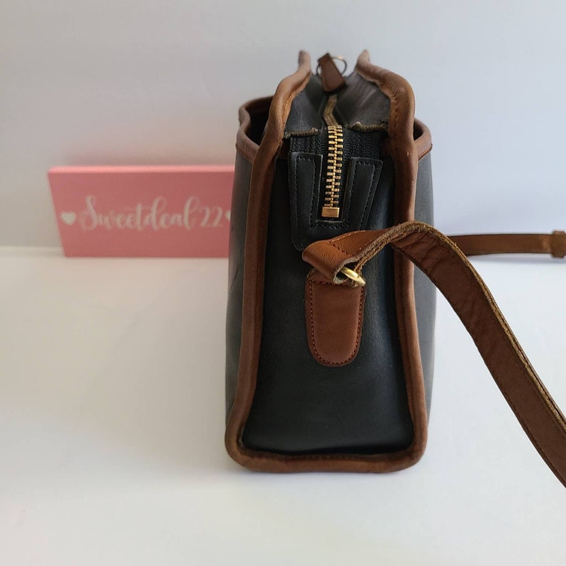 Vintage Coach Original Spectator Two Toned Swagger Shoulder - Etsy