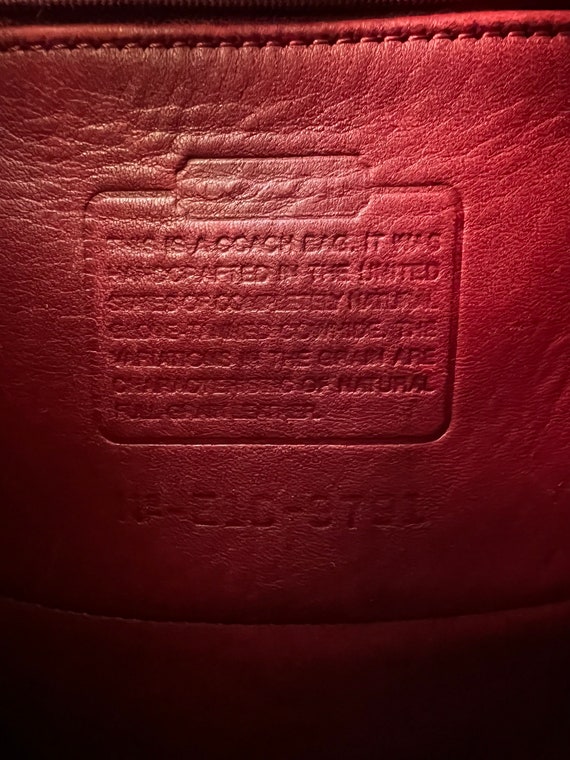 Vintage Coach Large Red Daypack Backpack - Etsy Vintage Coach Large Red Daypack Backpack - Etsy