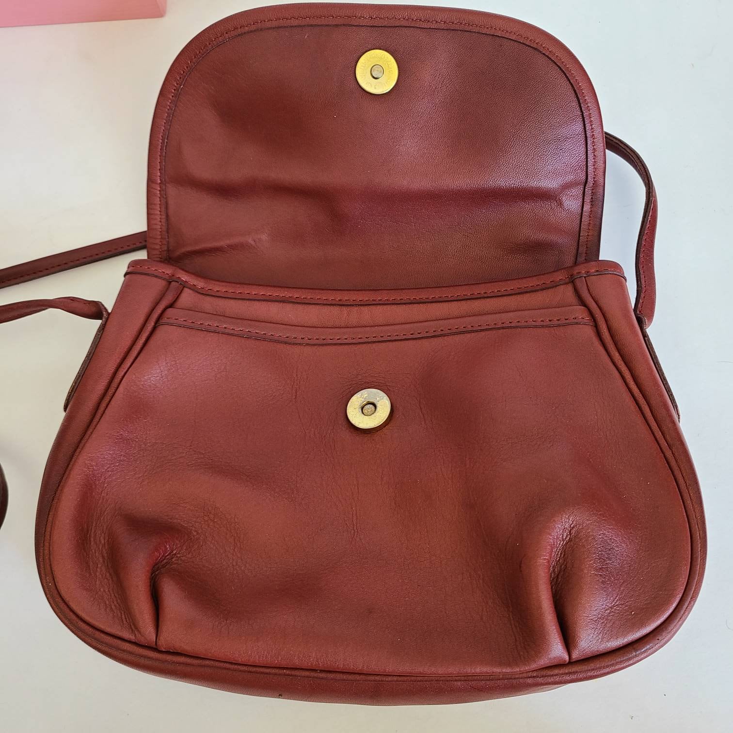 Vintage Coach Red Soho Cafe Bag | Etsy