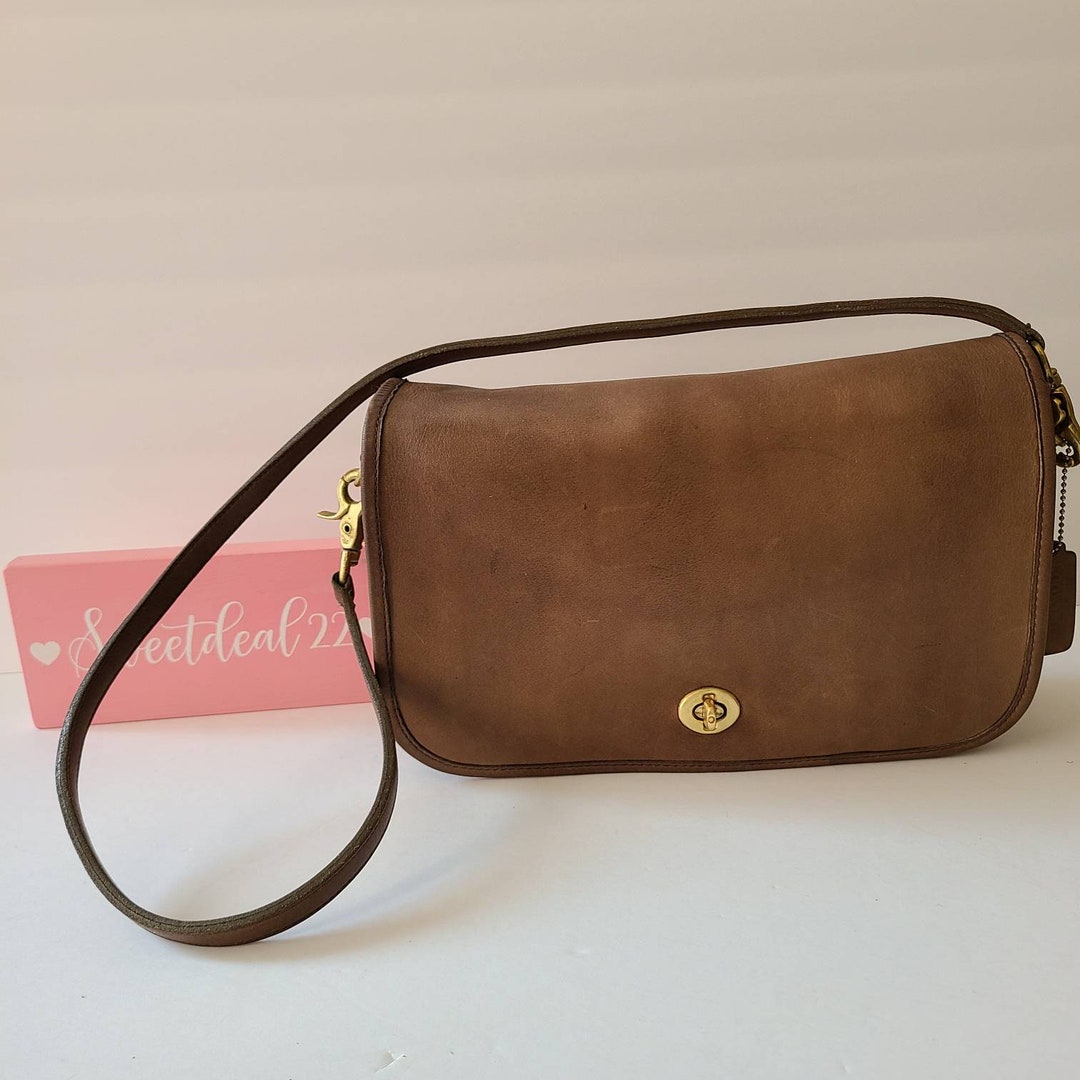 Vintage Coach NYC Putty Convertible Clutch Shoulder Bag - Etsy