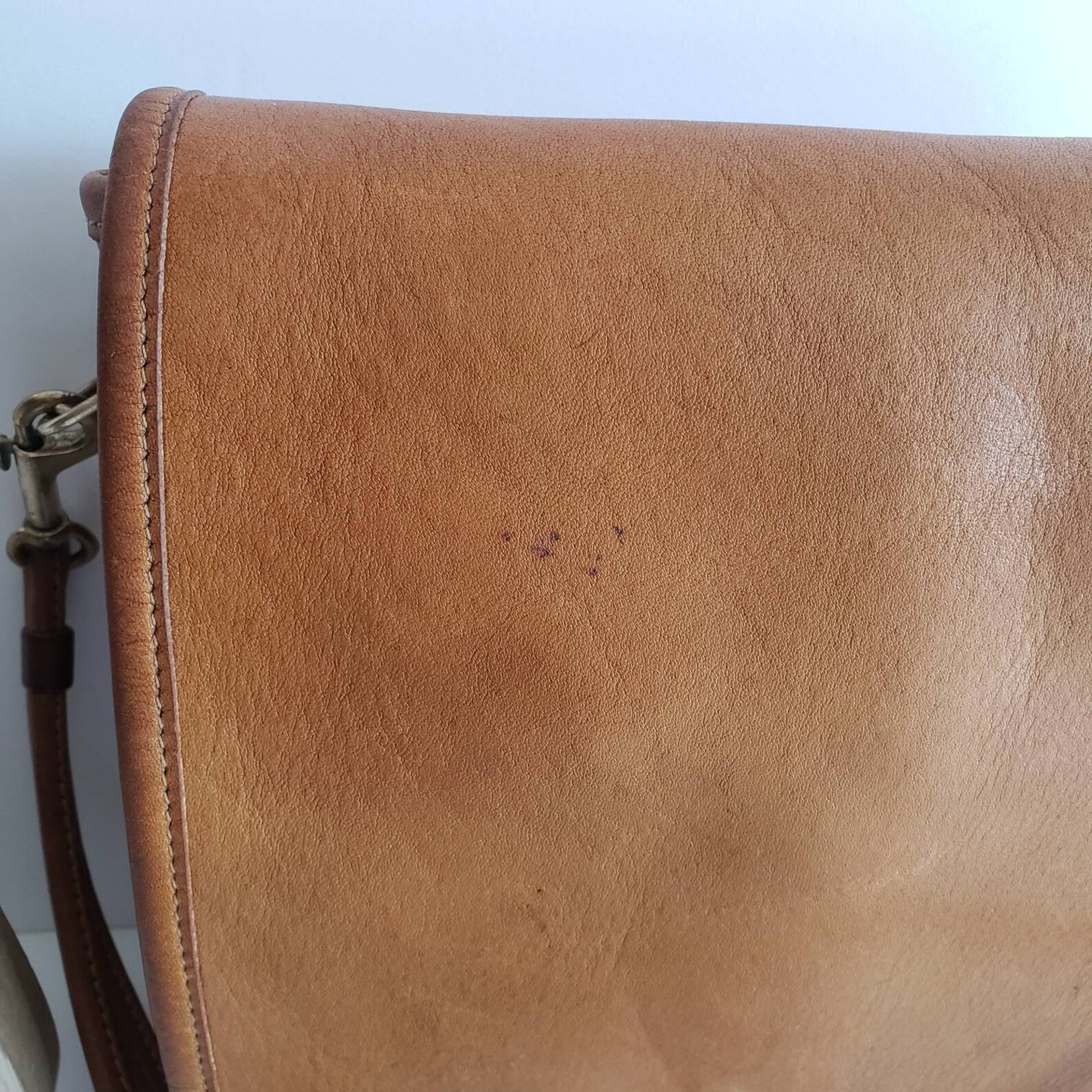 Vintage Coach NYC Compact Leather Small Shoulder Bag - Etsy