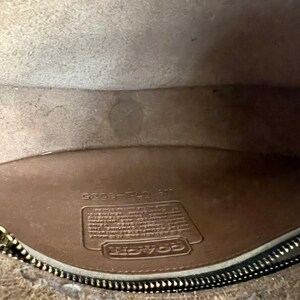 Vintage Coach NYC Saddle Bag - Etsy