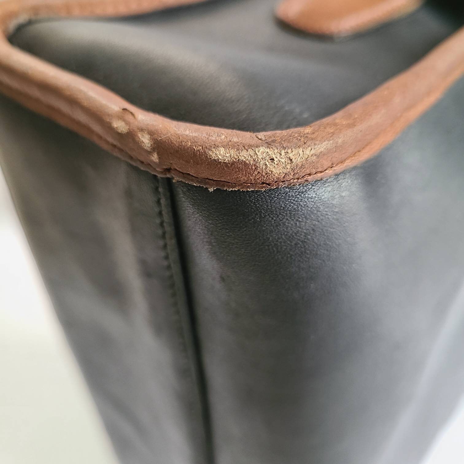 Vintage Coach Original Spectator Two Toned Swagger Shoulder | Etsy