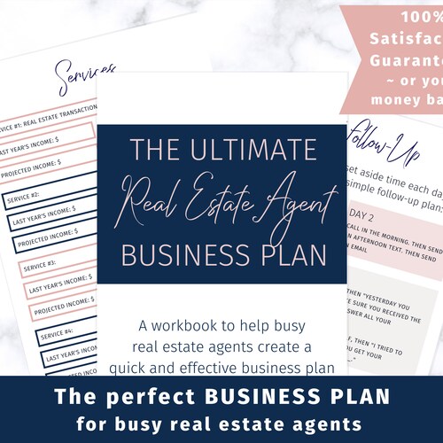 The Ultimate Real Estate Agent Operations Plan: A Workbook to - Etsy