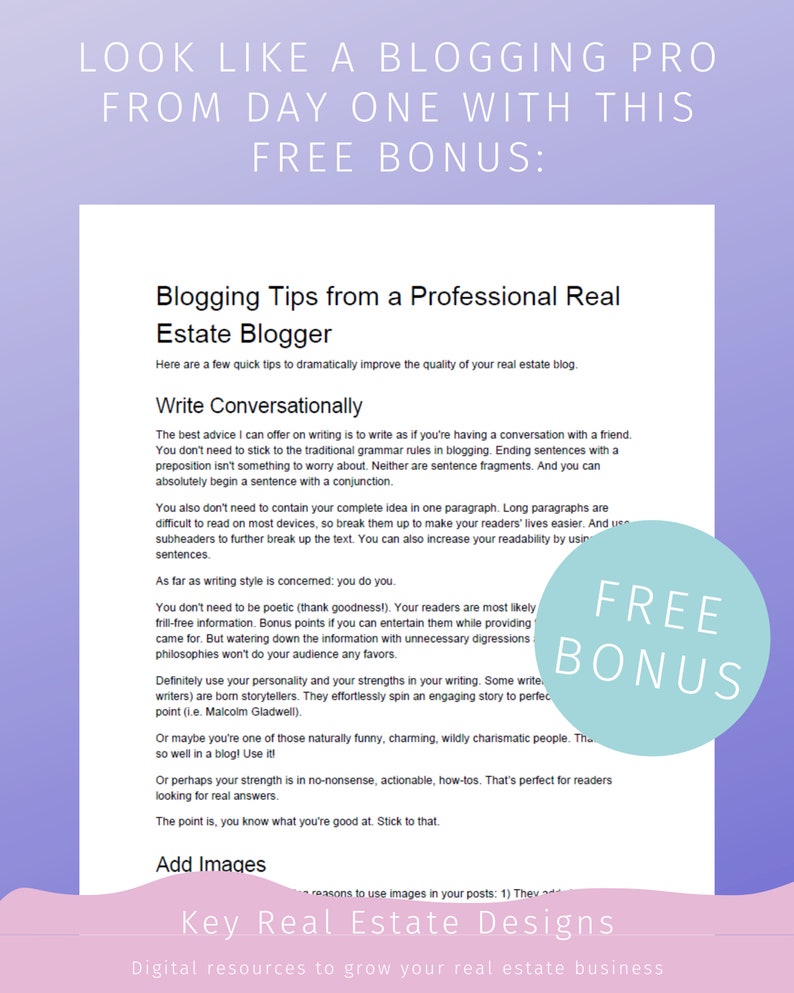 Real Estate Blog Post Outline Pack: 3 done-for-you real estate | Etsy