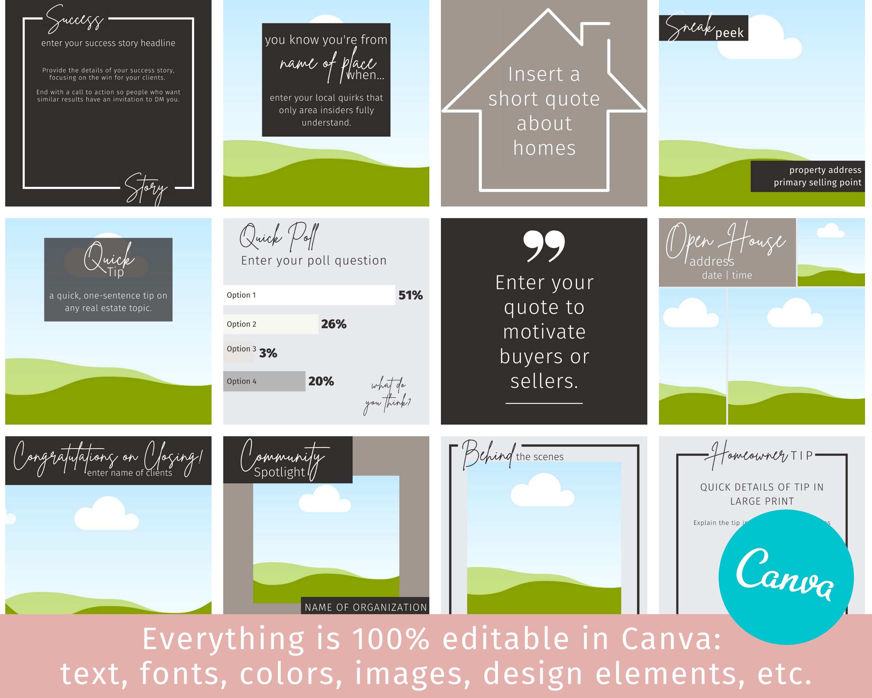 The Real Estate Marketing Starter Pack, Save 20% With This Bundle of ...