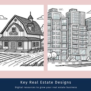 My New Home Coloring Book: for Realtors Who Want to Keep Kids Busy ...