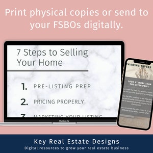Real Estate FSBO Guide: an Editable Canva Template for Real Estate ...