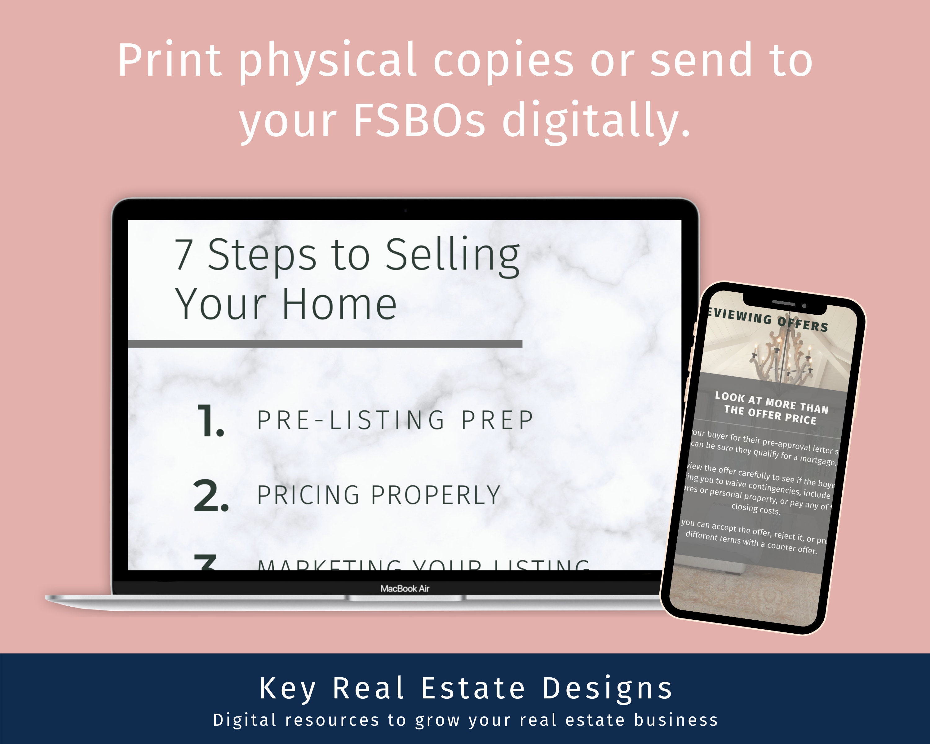 Real Estate FSBO Guide: an Editable Canva Template for Real Estate ...