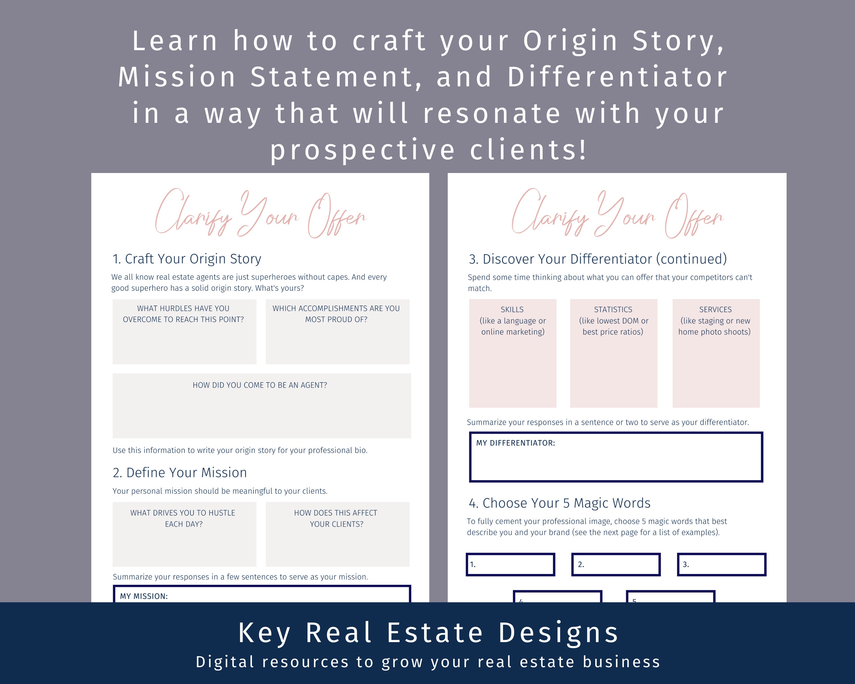 Real Estate Agent Starter Pack: Planner & Templates (digital Download ...