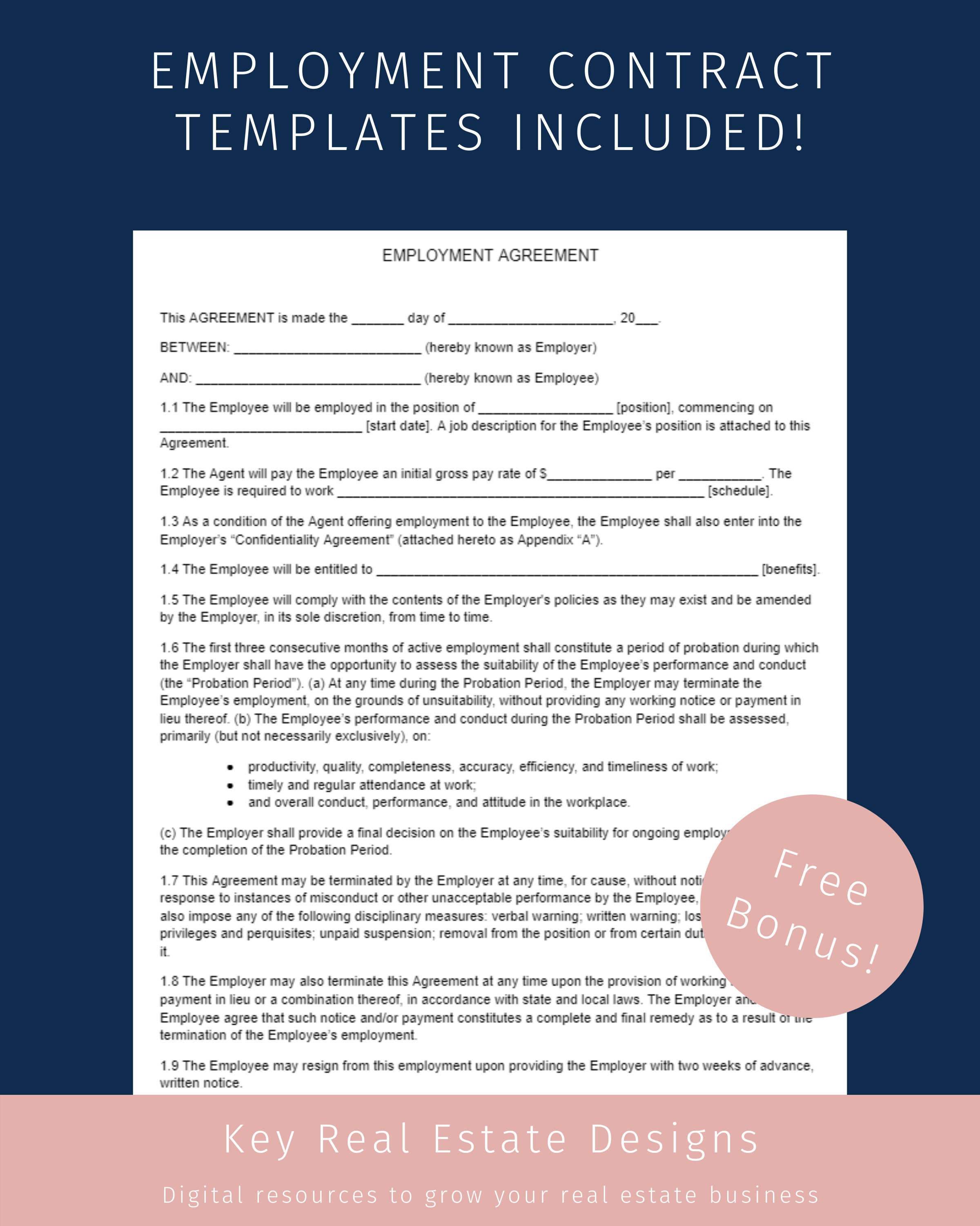 Real Estate Assistant Onboarding Packet: Canva Template Digital ...