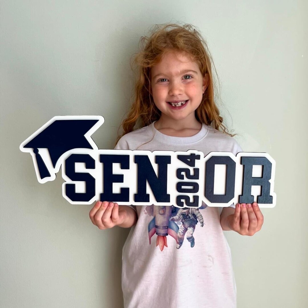 Senior Sign, Senior Cutout, Senior Year Prop, Photography Senior Prob ...