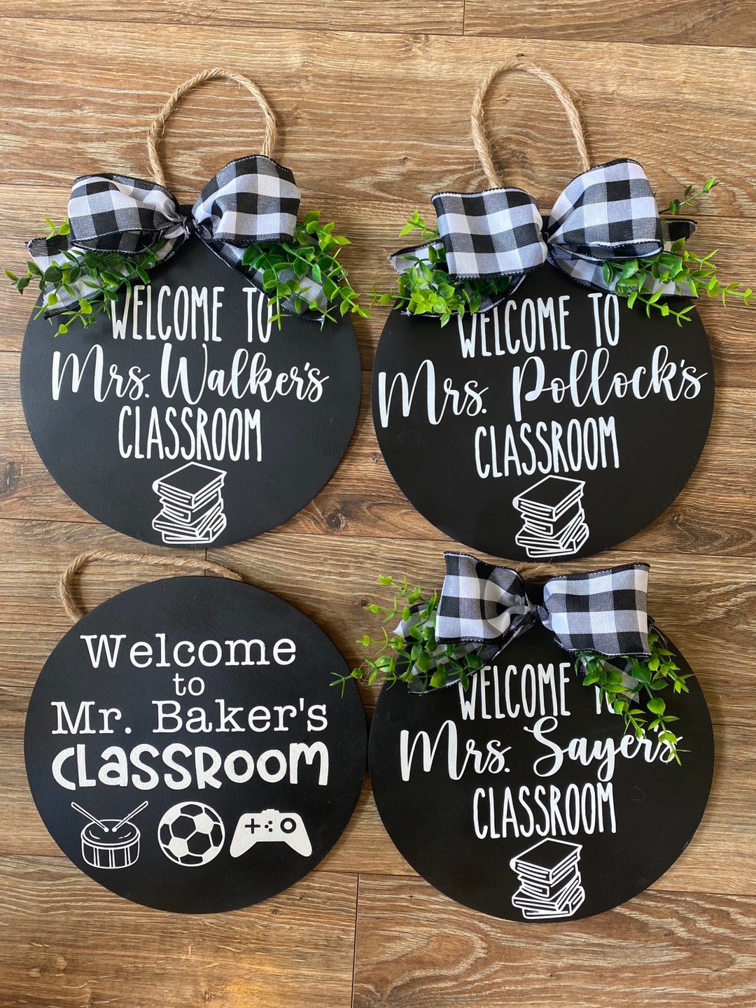 Welcome to the Classroom, Custom Classroom Sign, Teacher Gift ...