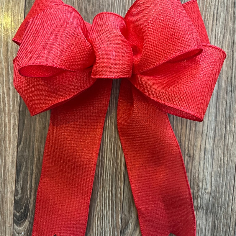 Pre Made Bows for Wreaths - Etsy