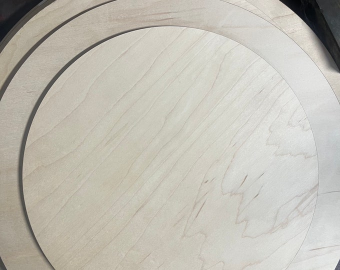 Round Wood Blanks, Custom Sizes - Etsy