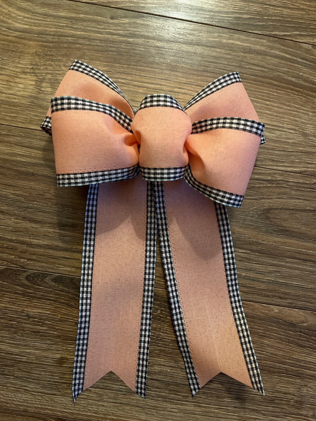 Gingham Plaid Check Red Ribbon, 2.5 Wide Farmhouse Ribbon, Farmhouse ...