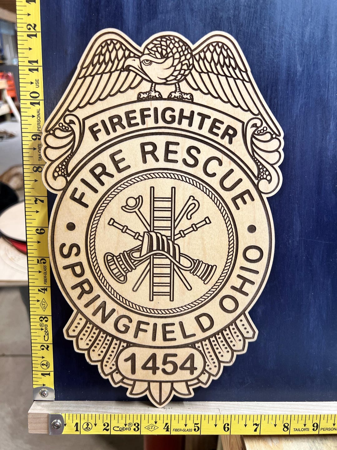 Police Badge Custom, Springfield Ohio Police Badge, Police Gift, Police ...