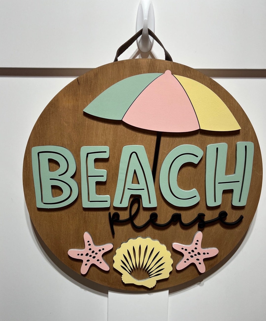 Beach Please, Beach Bound Sign, Wooden Beach Decor, Beach Sign - Etsy