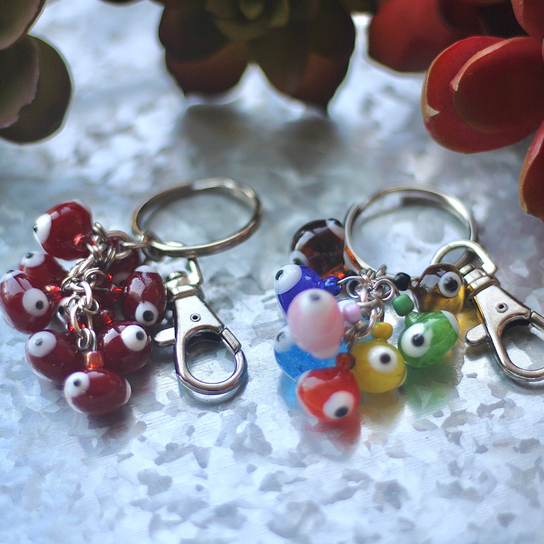 Eye Evil Cluster Keychain - Etsy