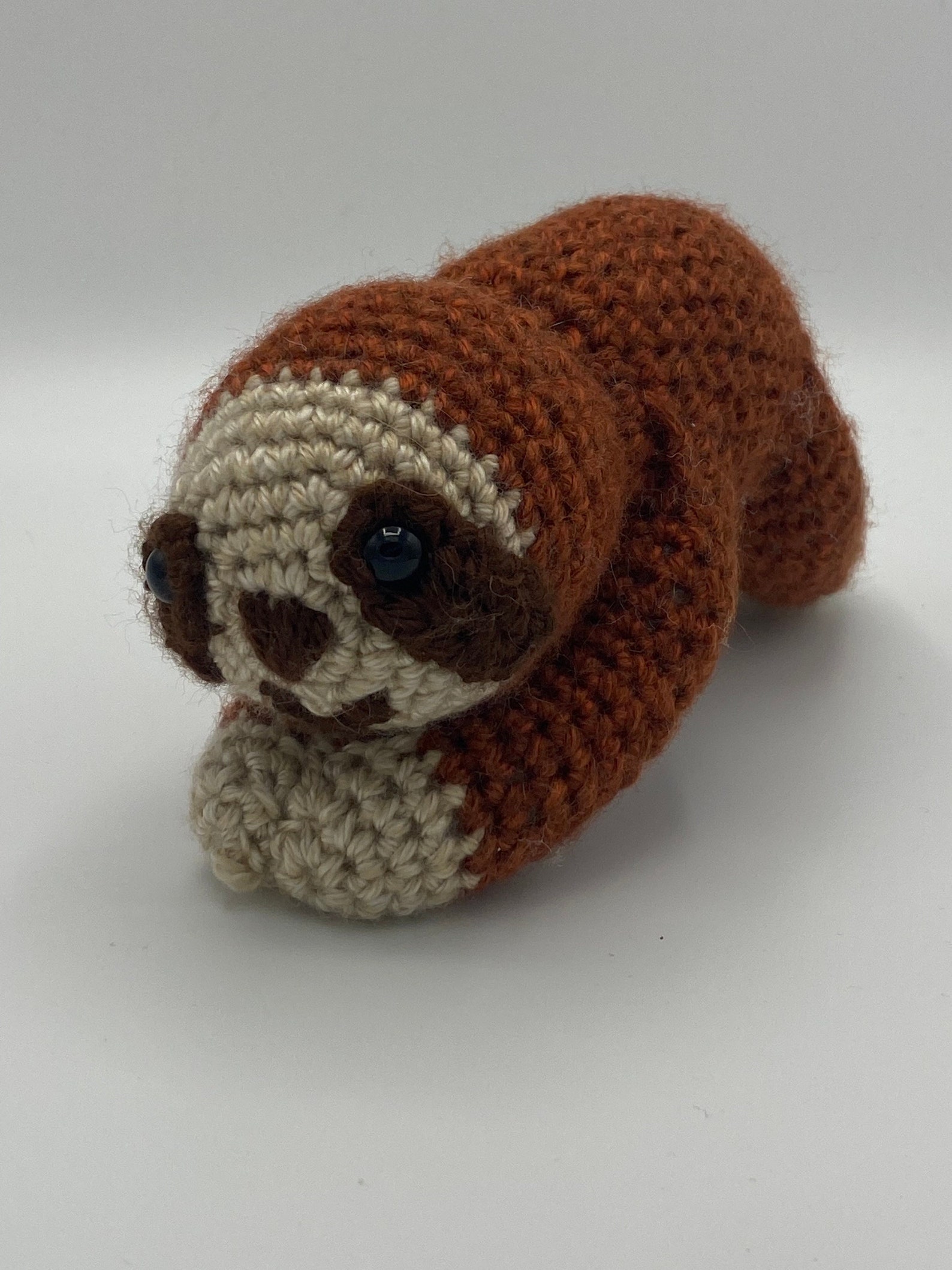 Orange Sloth Amigurumi Pattern - Etsy