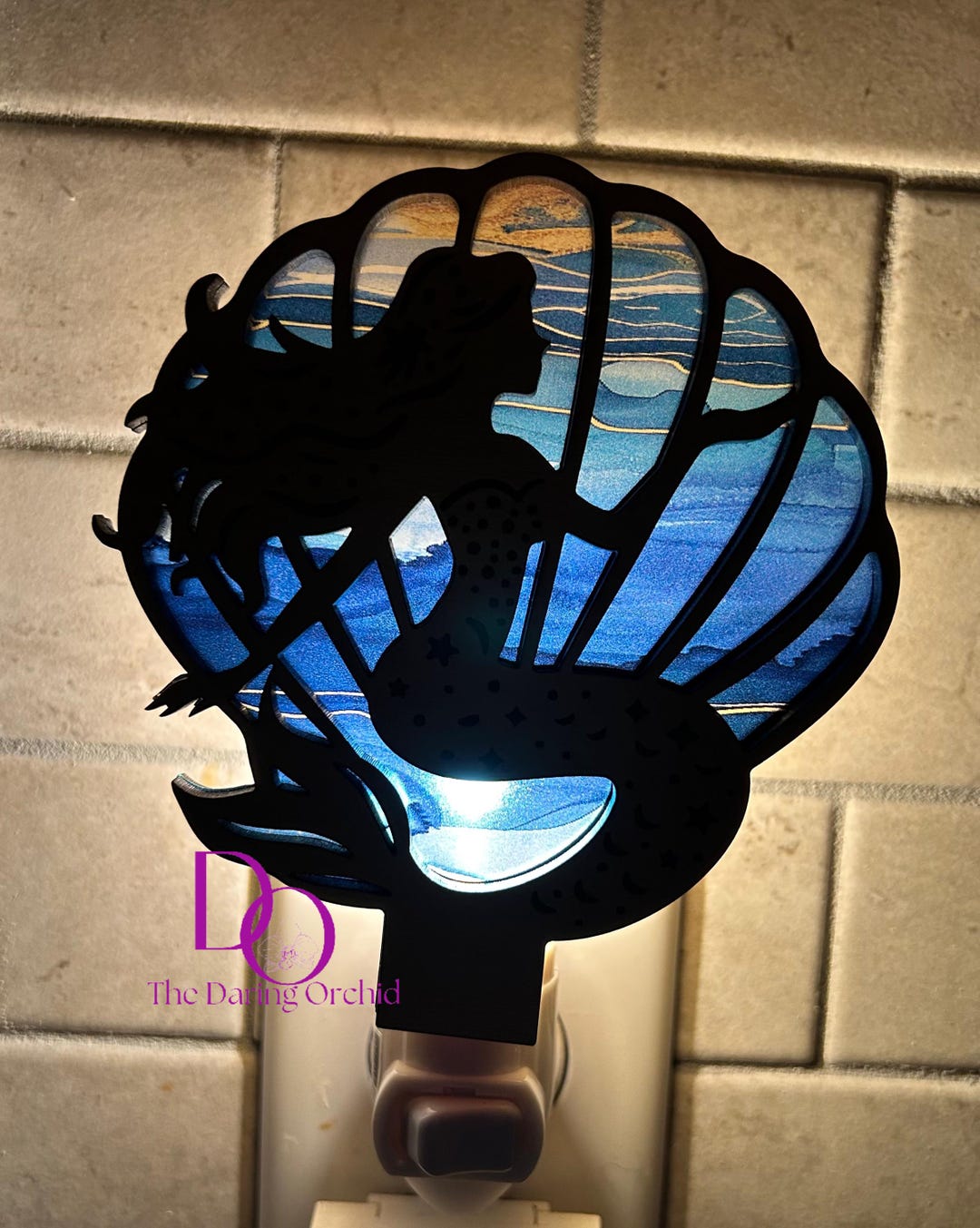 Mermaid Night Light - Etsy