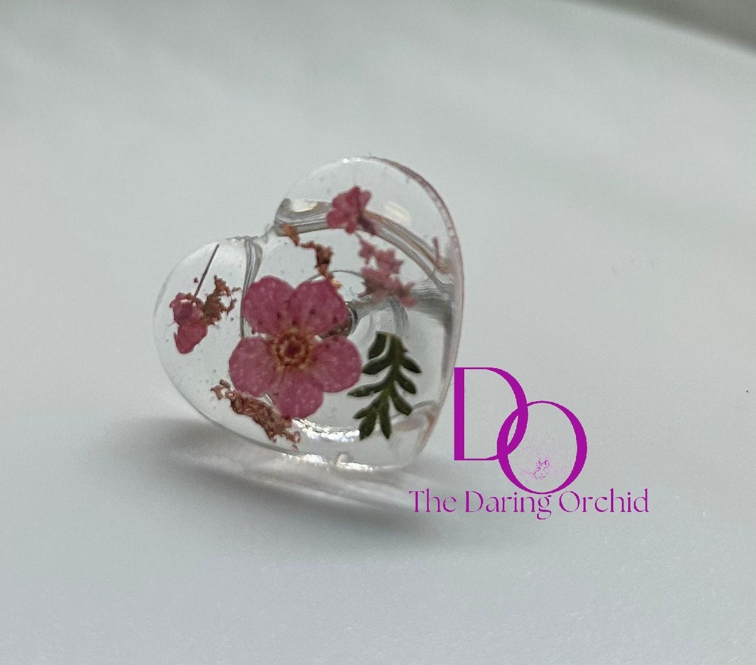 Pressed Flowers Push Pins - Etsy